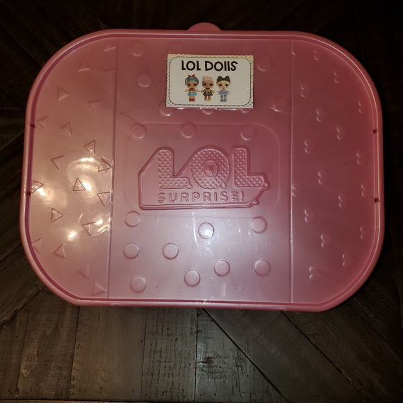 L.O.L. Surprise! | Toys | Lol Surprise Pink Glitter Carrying Case Tote ...